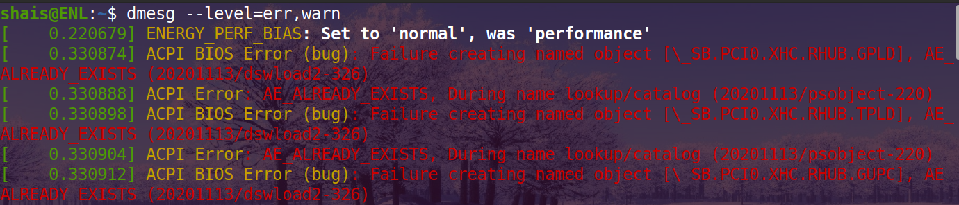 dmesg Command Examples and Usages in Linux - Enlinux dmesg Command Examples and Usages in Linux - Enlinux